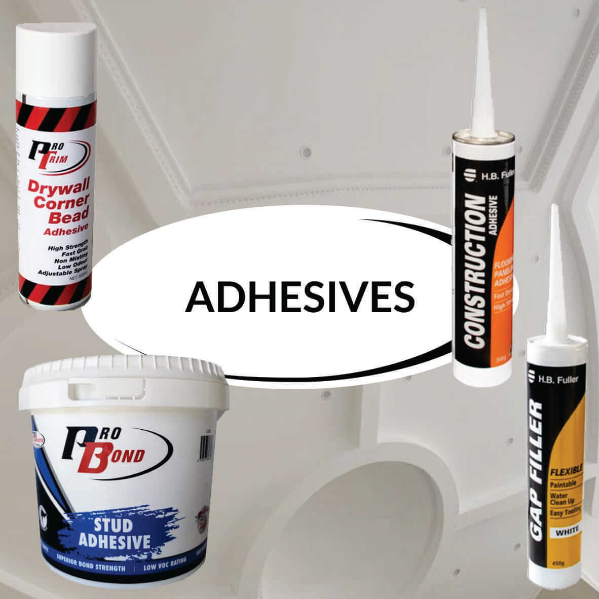 Adhesives – Pro Plaster Products