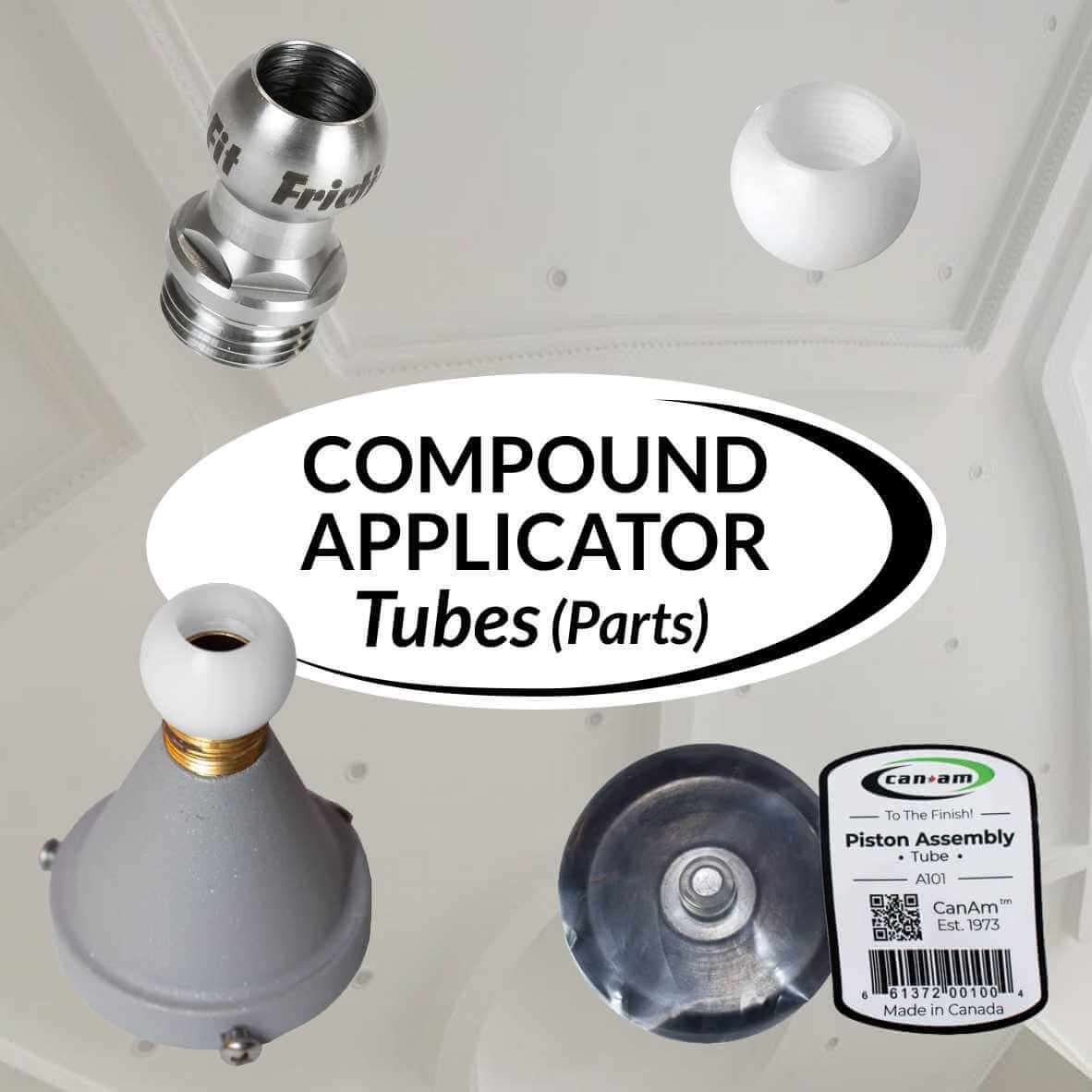 Compound Applicator Tubes (Parts) – Pro Plaster Products