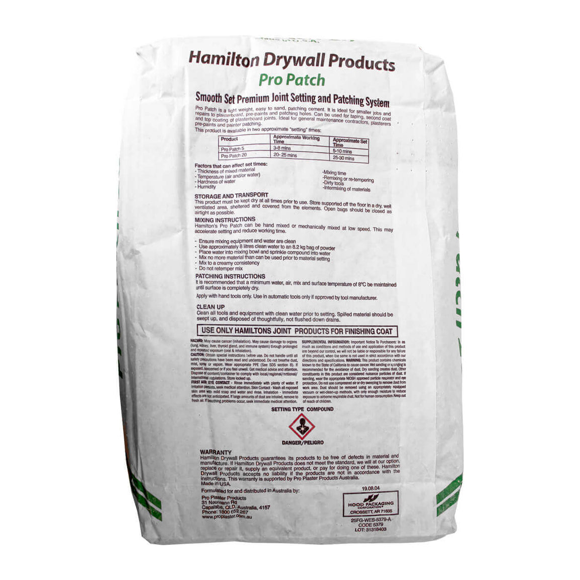 Compounds — Pro Plaster Products