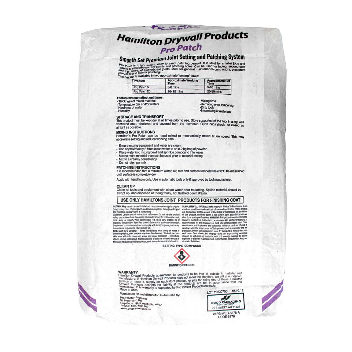 Compounds — Pro Plaster Products
